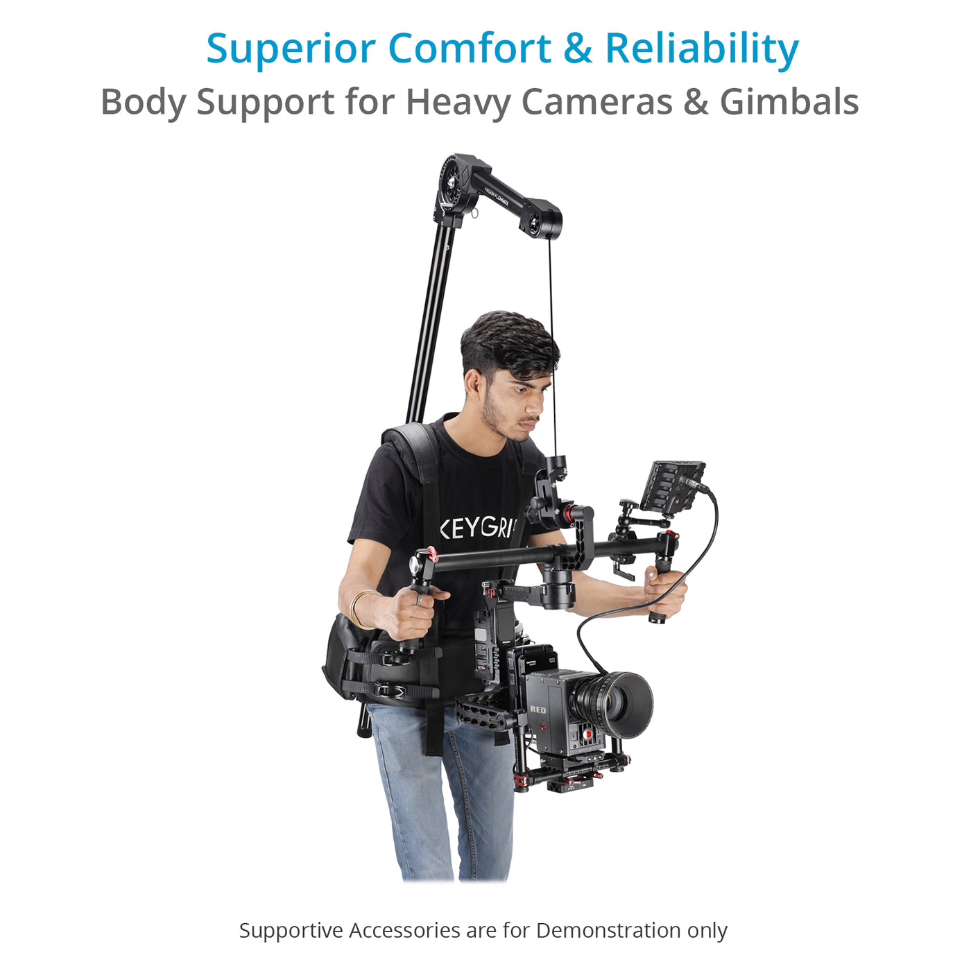 Proaim Flowmax Body Support for Heavy Cameras & Gimbals (12-25kg/26-55