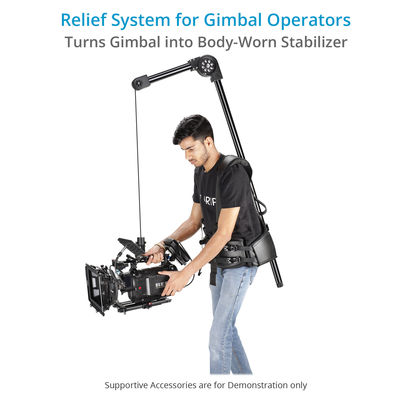 Flowmax Body Support for Heavy Cameras & Gimbals | Proaim