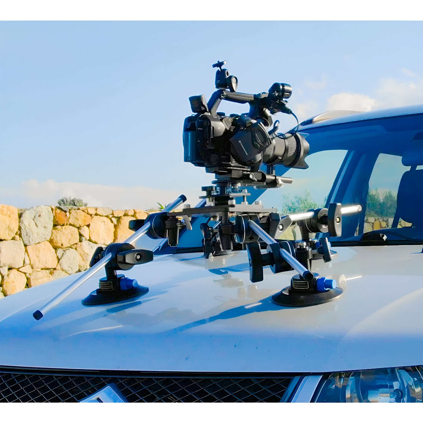 Megagrip Car/Vehicle Camera Mount with Bag Packing | Proaim