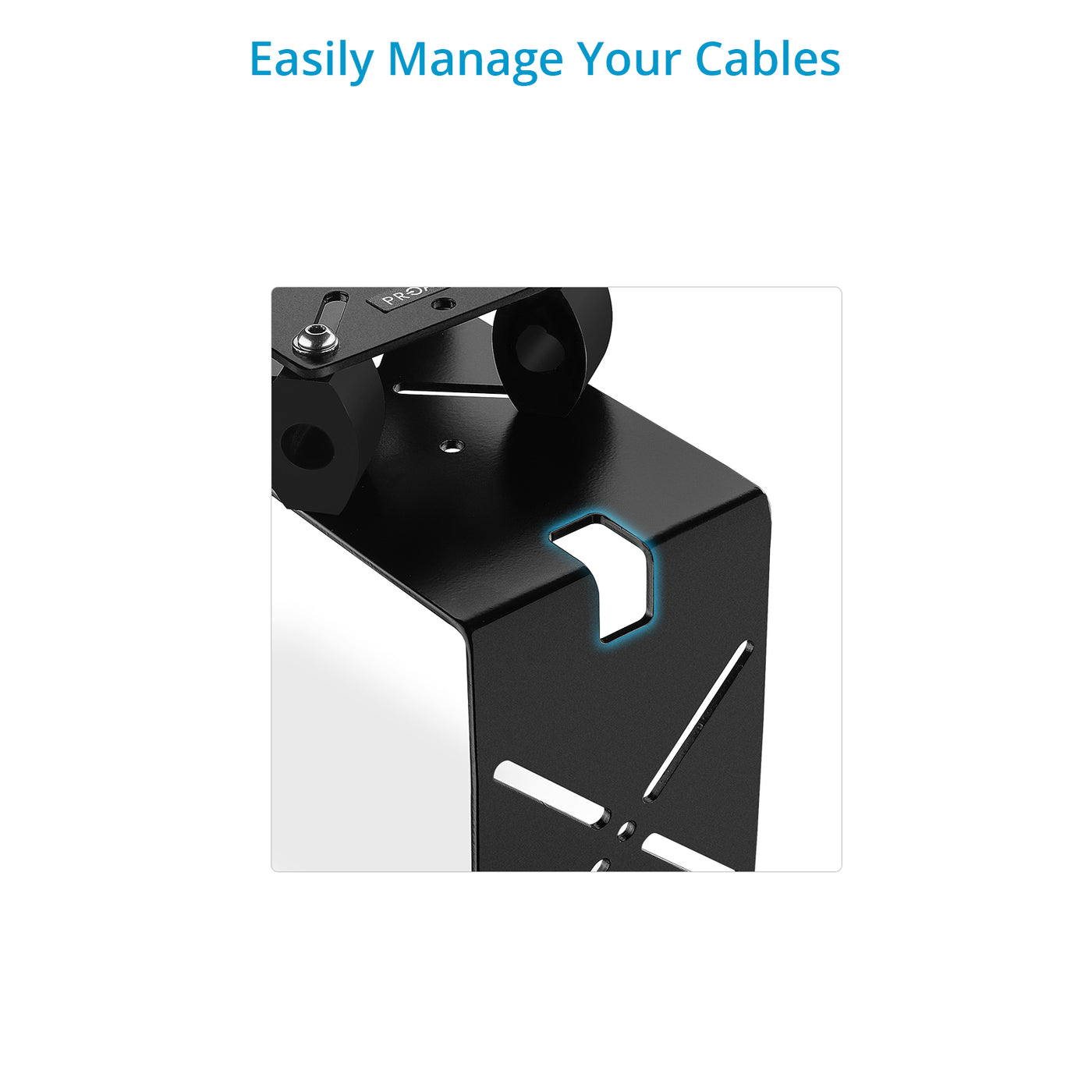 Proaim PTZ-10 Mount for PTZ Cameras - Vibration Isolator with L-shaped